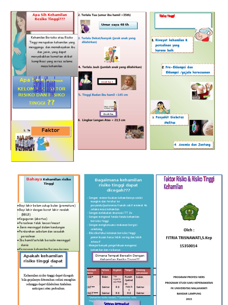 Leaflet Hamil Resti | PDF