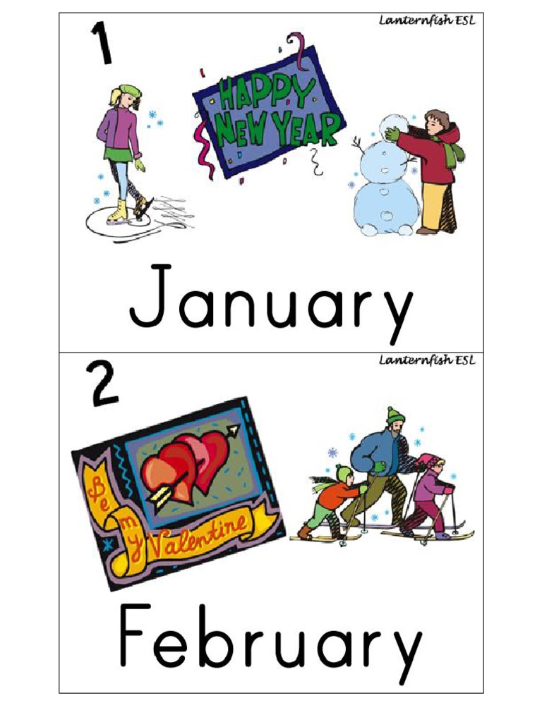 Month Flashcards