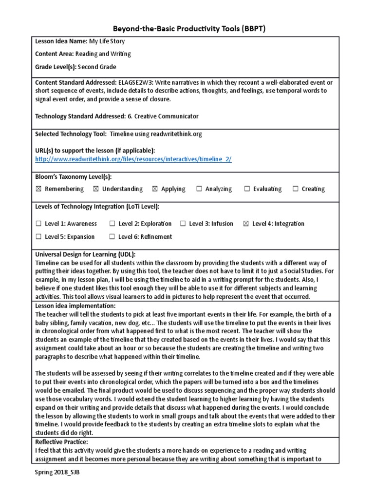 BBPT Lesson Plan | Download Free PDF | Lesson Plan | Teaching