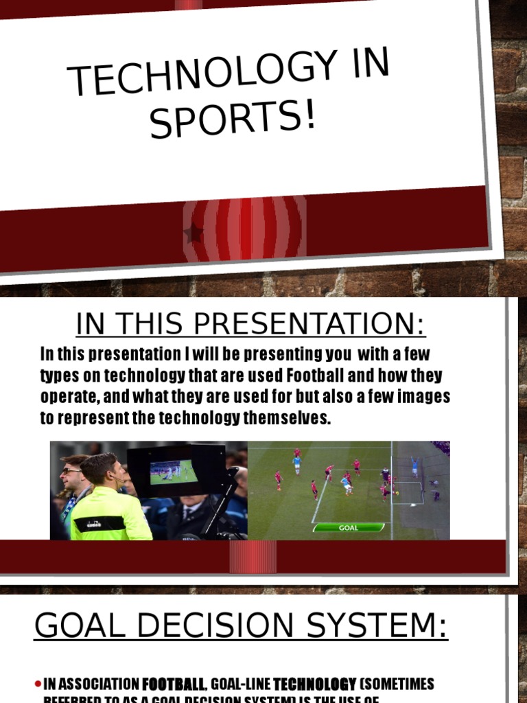 Technology in Football 2 | PDF | Referee | Sports Rules And Regulations