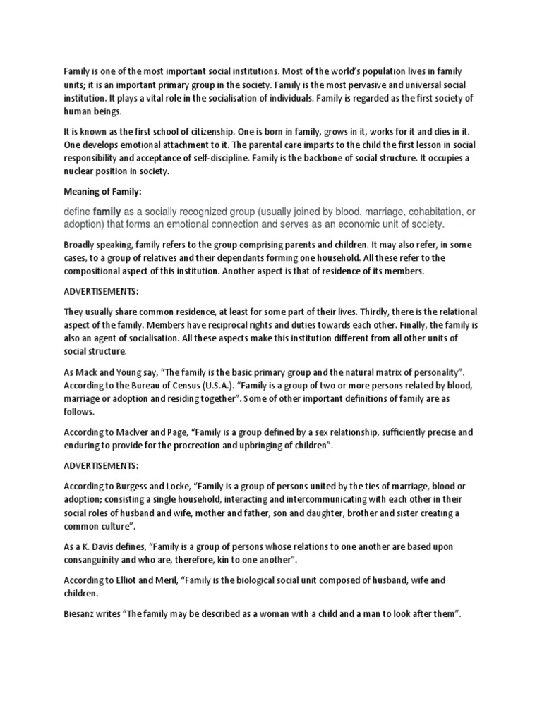 Family | PDF | Family | Marriage