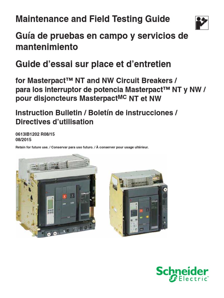 Masterpact Maint Guide 0613IB1202 | PDF | Manufactured Goods ...