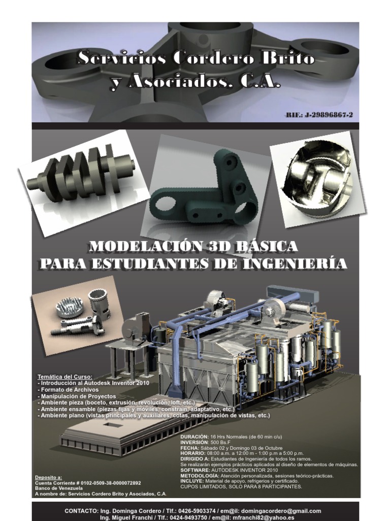 Modelación 3D Básica para Estudiantes de Ingeniería | PDF | Arte