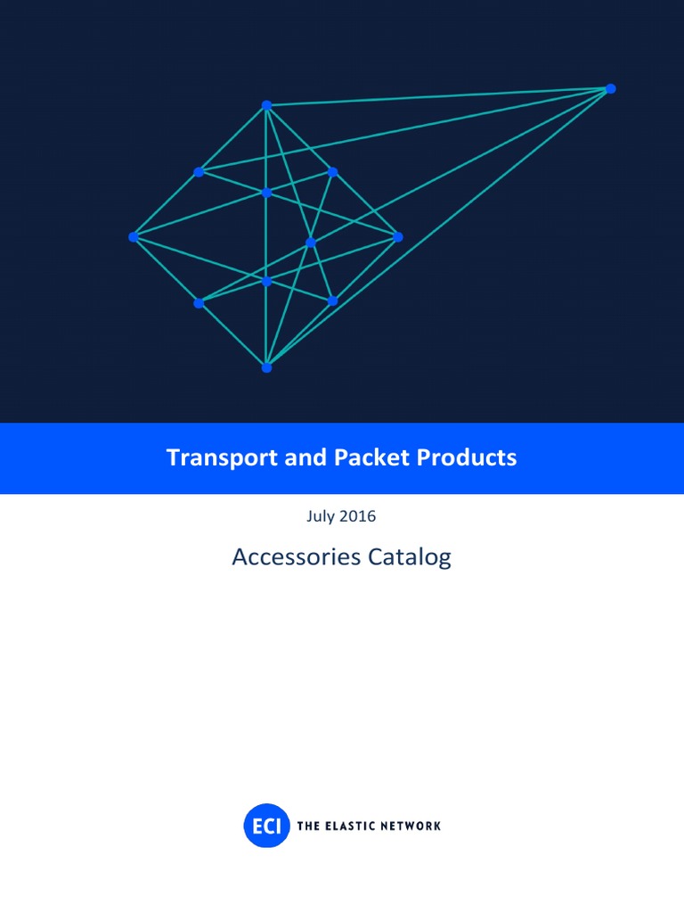 Transport and Packet Products Accessories Catalog - July 2016 | PDF ...