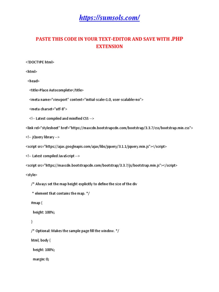 Paste This Code in Your Text-Editor and Save With - Extension ...