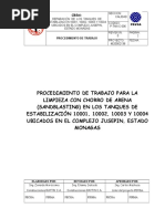 Procedimiento Tecnico de Sand Blast | PDF | Revestimiento | Abrasivo