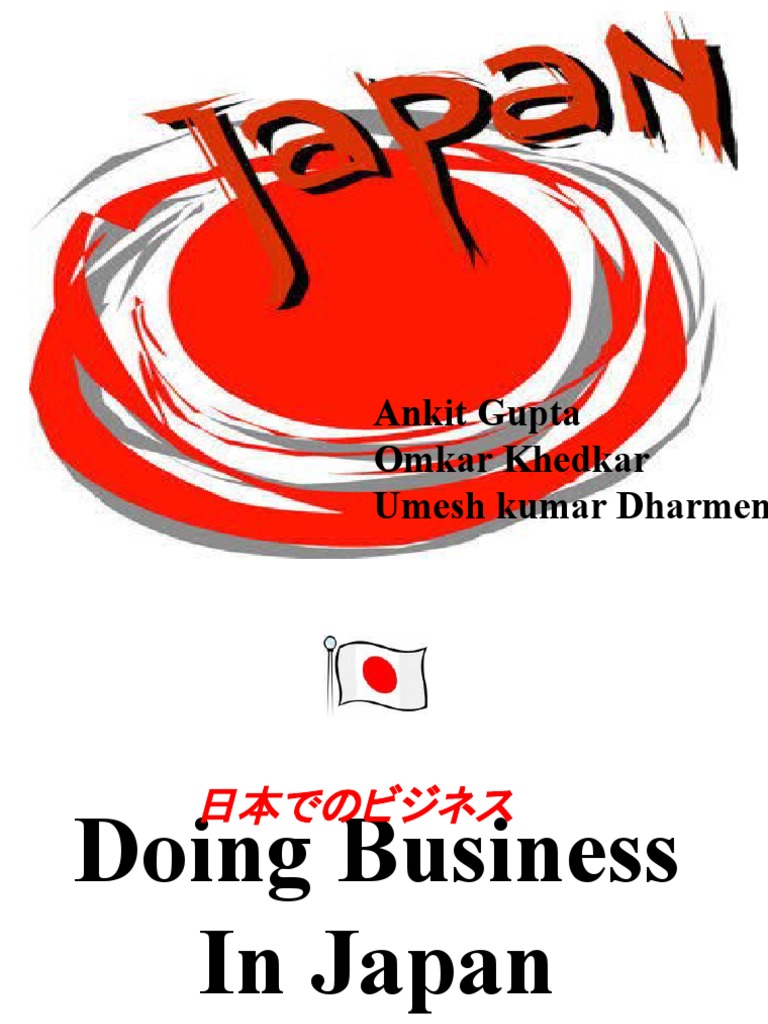 Doing Business in Japan | PDF | Japan | Economies
