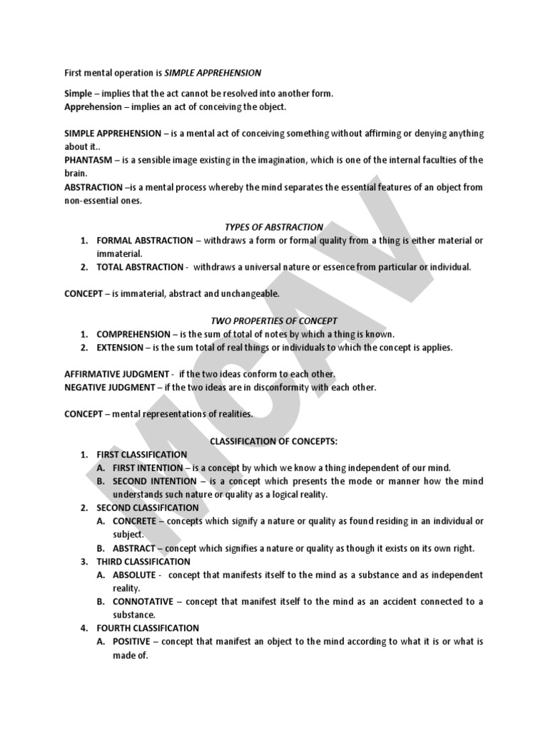 Understanding Simple Apprehension | PDF | Proposition | Logic