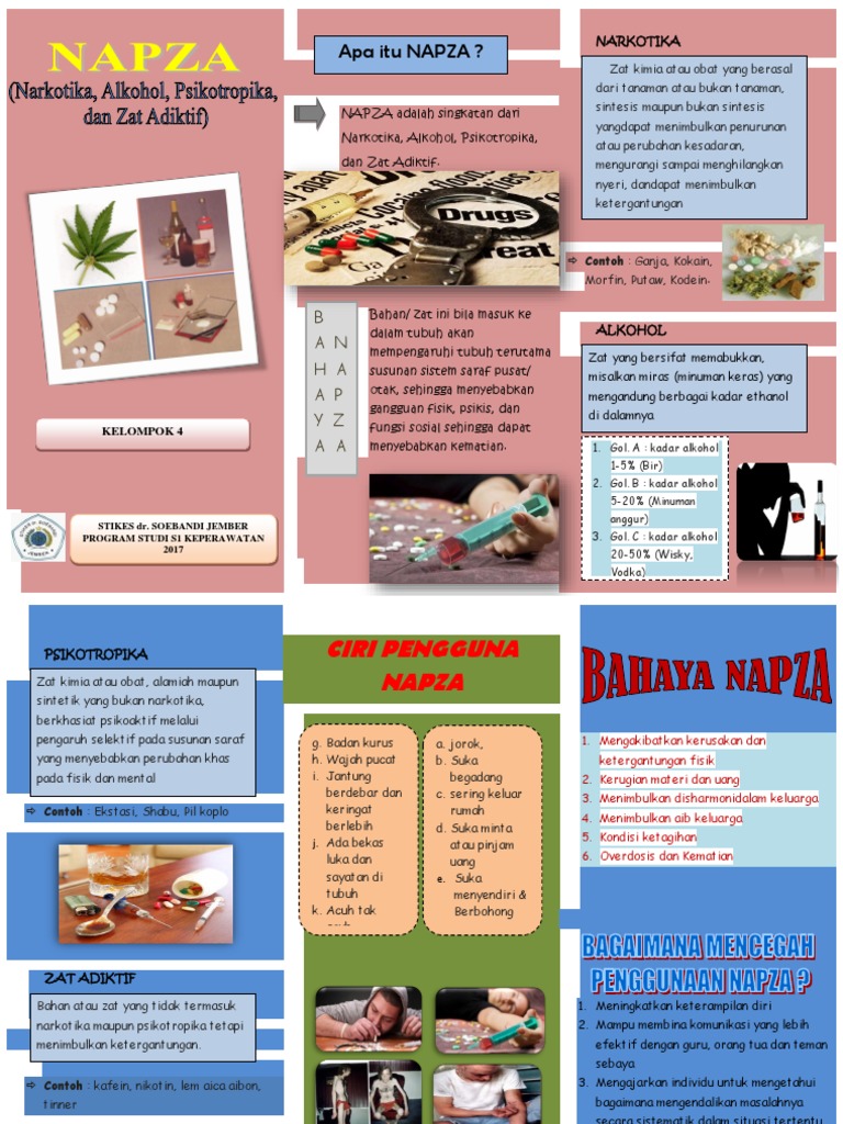Leaflet Napza | PDF