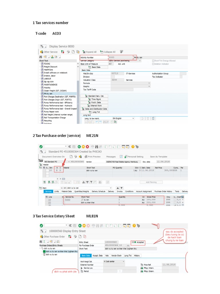 1 Tao Services Number T-Code AC03 | PDF