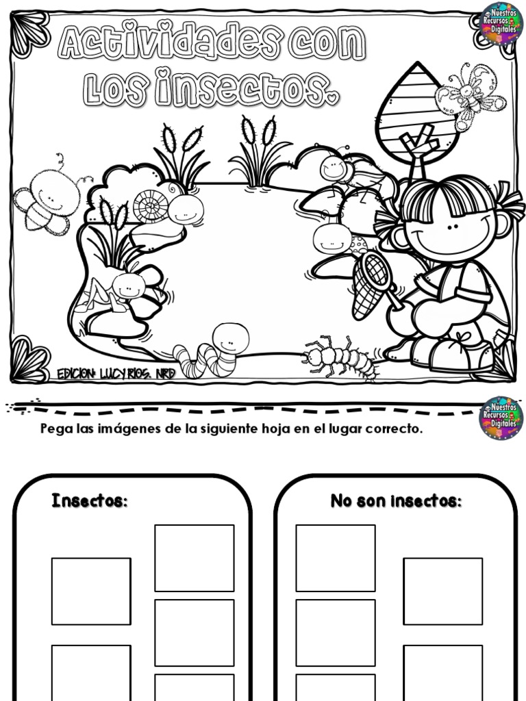 Actividades Con Los Insectos. | PDF | Libros para adolescentes