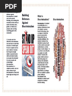 Discrimination Brochure 1 | PDF | Discrimination | Marriage