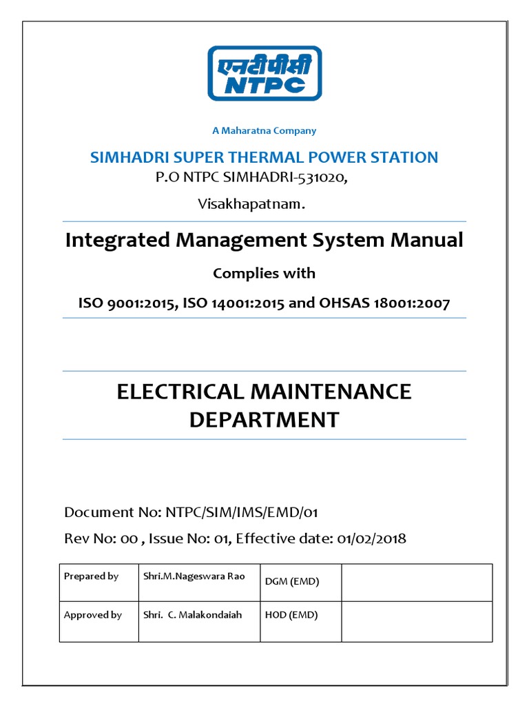 Ims Emd 9 | PDF | Calibration | High Voltage