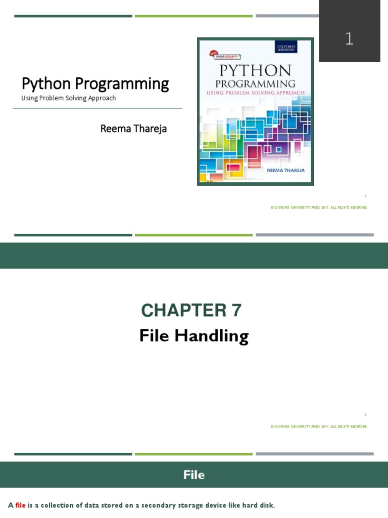 Chapter 7 | Download Free PDF | Computer File | Pointer (Computer ...