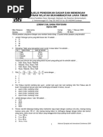 Naskah Soal Ogn Kota Malang 2018 - SD | PDF