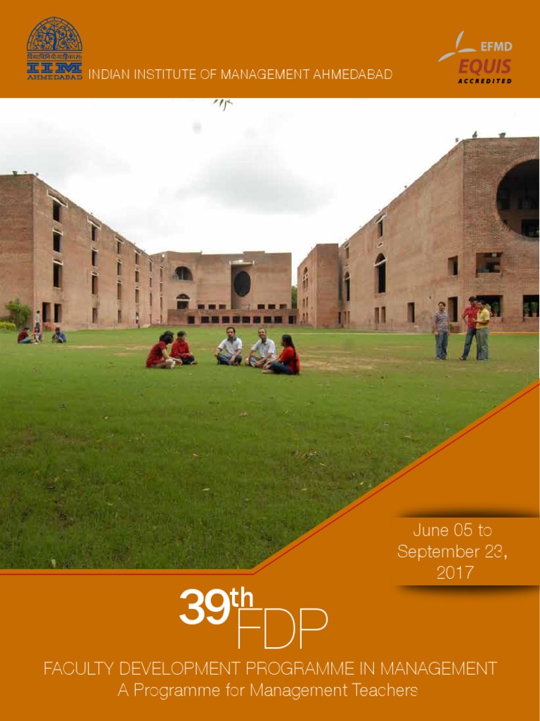 FDP Brochure | Download Free PDF | Teachers | Fee