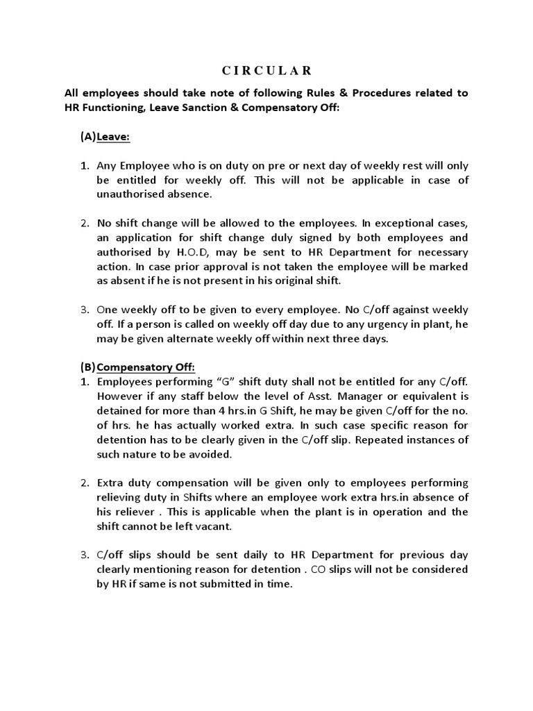HR Circular | Download Free PDF | Government | Justice