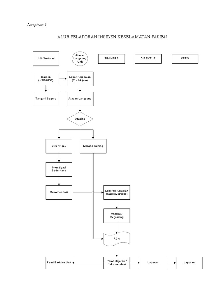 Alur Pelaporan IKP | PDF