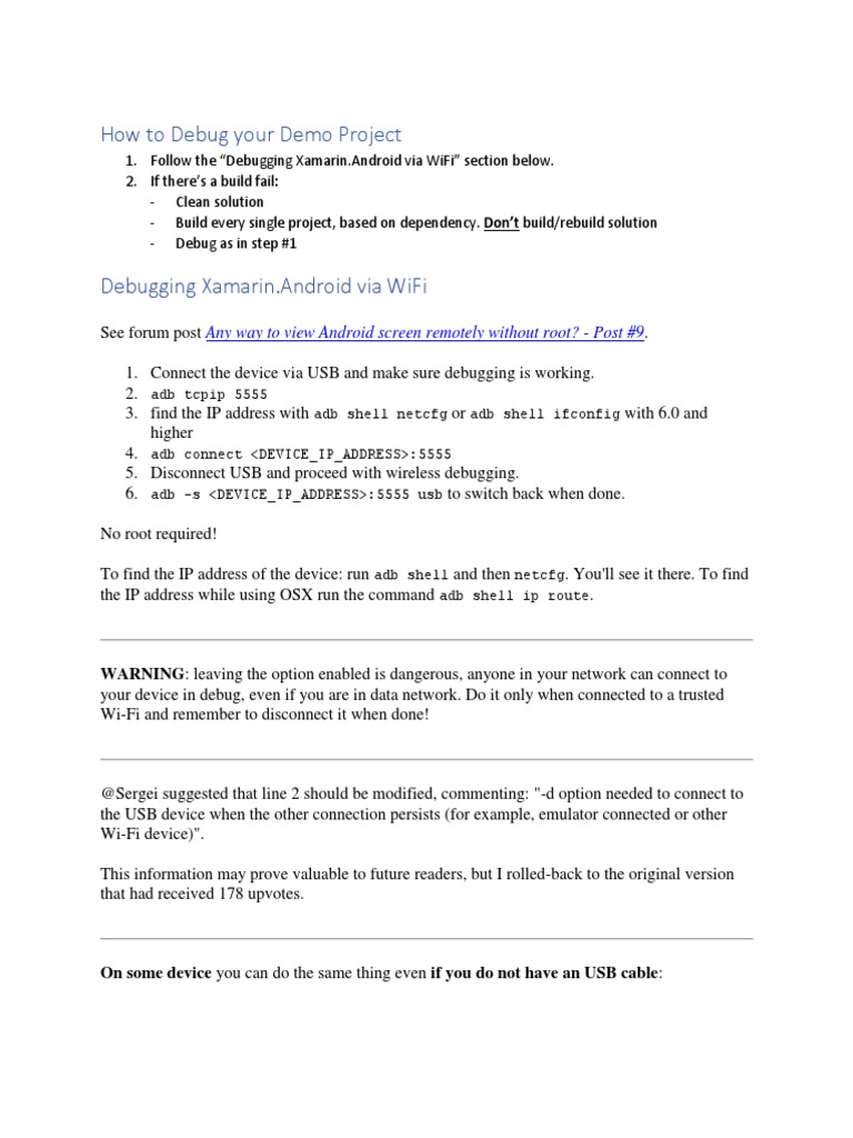 How To Debug Step Tracker Xamarin App | PDF | Computers | Technology & Engineering
