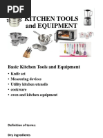 20 Kitchen Tools and Its Uses | PDF | Frying Pan | Spoon
