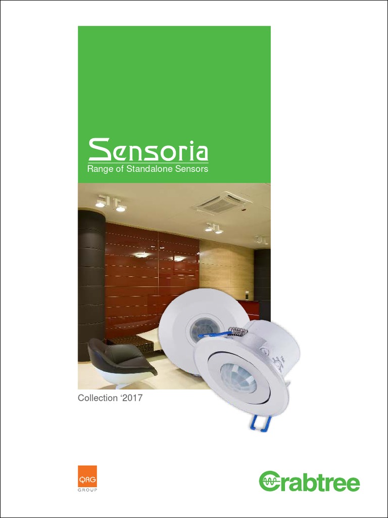 Crabtree Sensor Catalog 2017 | PDF | Lighting | Infrared