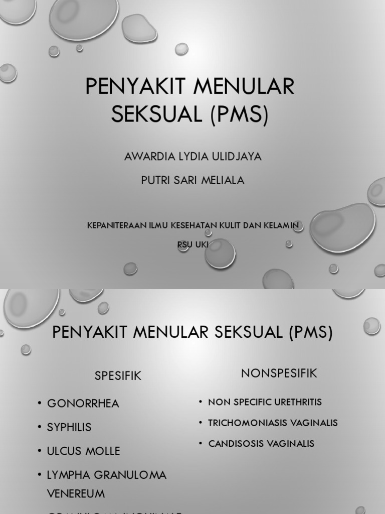 Penyakit Menular Seksual PMS | PDF