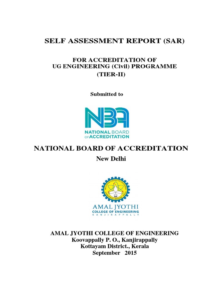 Nba Sar Ce PDF | PDF | Curriculum | Engineering