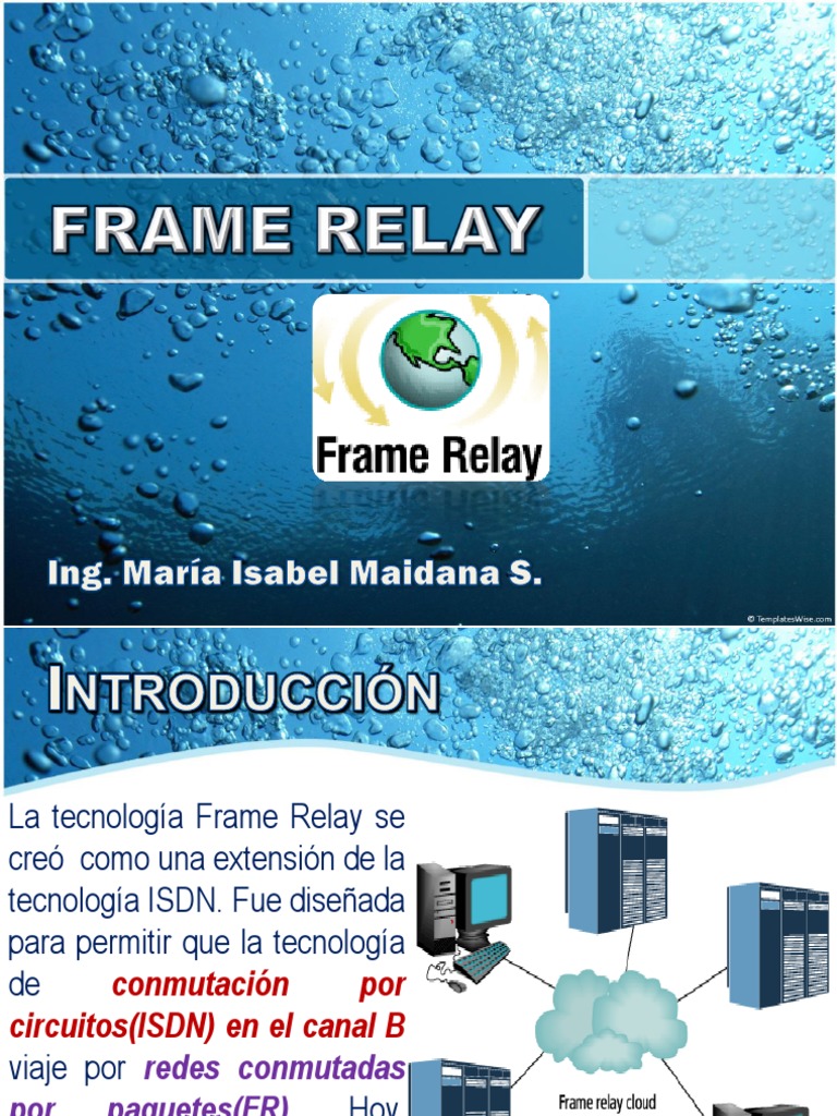 Capitulo 4 Frame Relay | PDF | Red de área amplia | Enrutador (Computación)