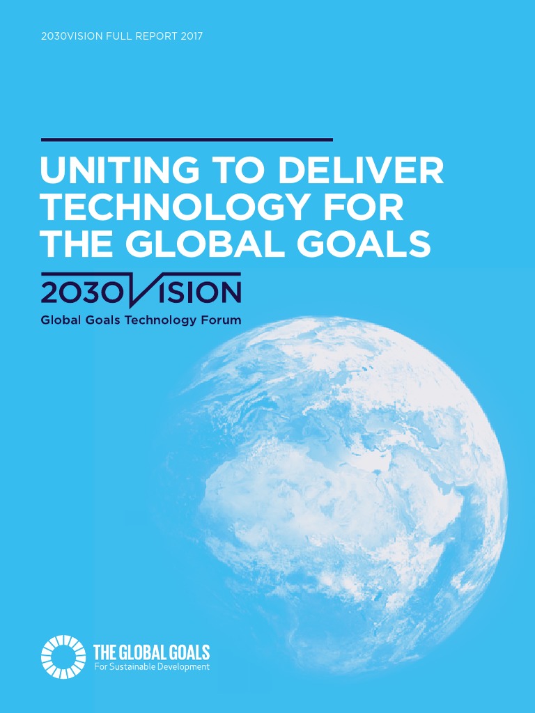 UN - Uniting To Deliver Technology For The Global Goals | PDF ...