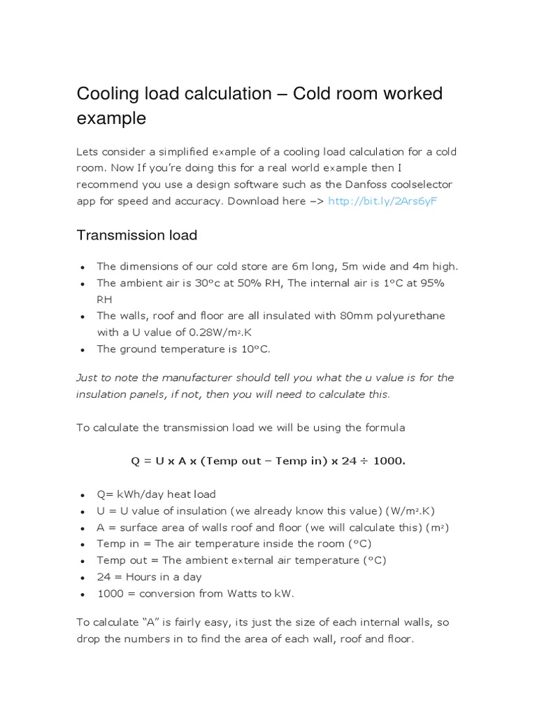 Room Calculation | PDF | Kilowatt Hour | Watt