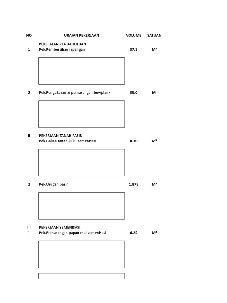 Format Backup Data Proyek Bangunan | PDF