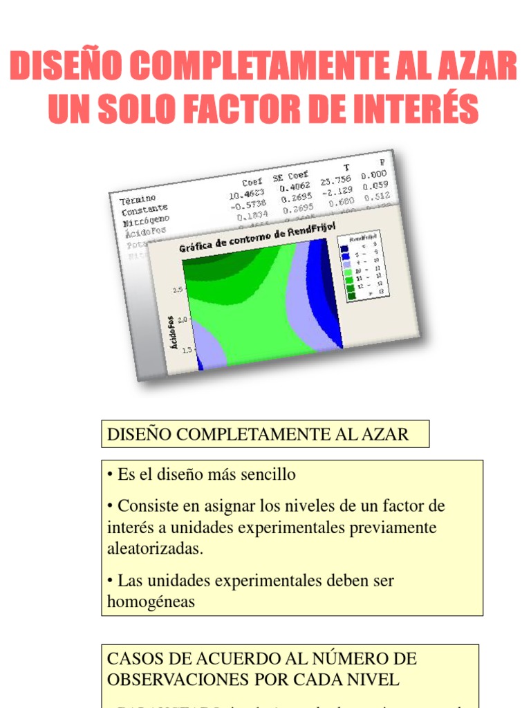 Diseño Completamente Al Azar | PDF | Análisis de variación | Teléfonos ...