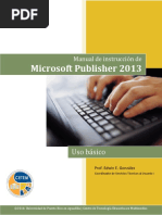 Manual Básico de Microsoft Publisher | PDF | Microsoft | Informática