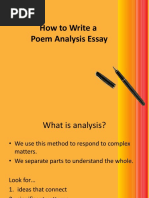 Outline For Song Lyric Analysis Essay | PDF | Essays | Human Communication