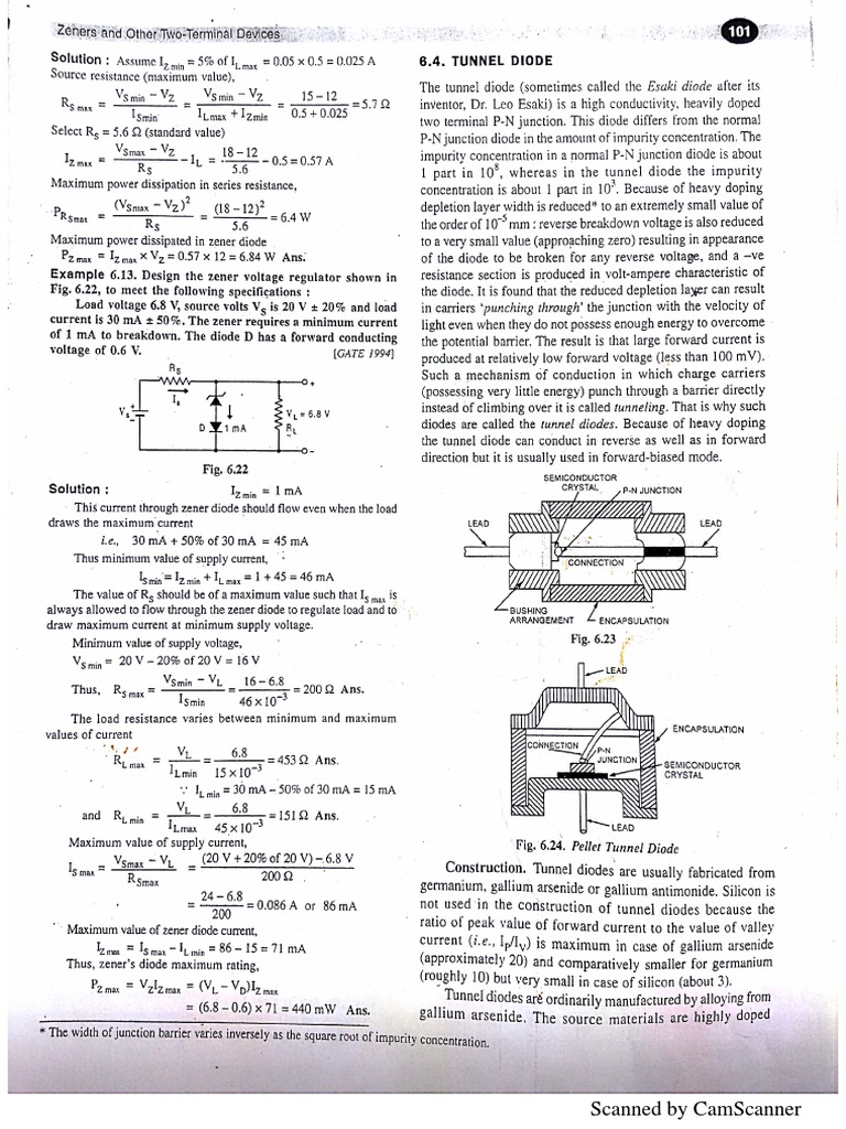 Tunnel Diode | PDF