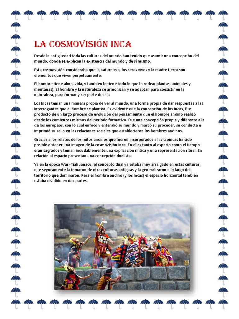 La Cosmovisión Inca | Religión y creencia | Science