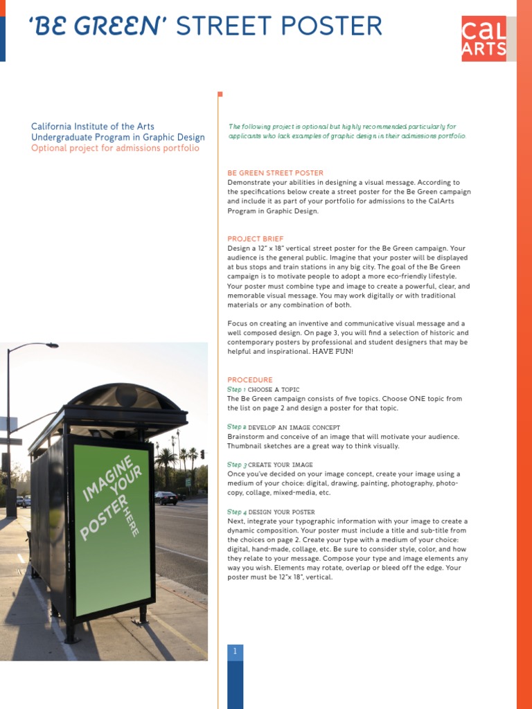 Cal Arts Guide | PDF | Graphics | Graphic Design