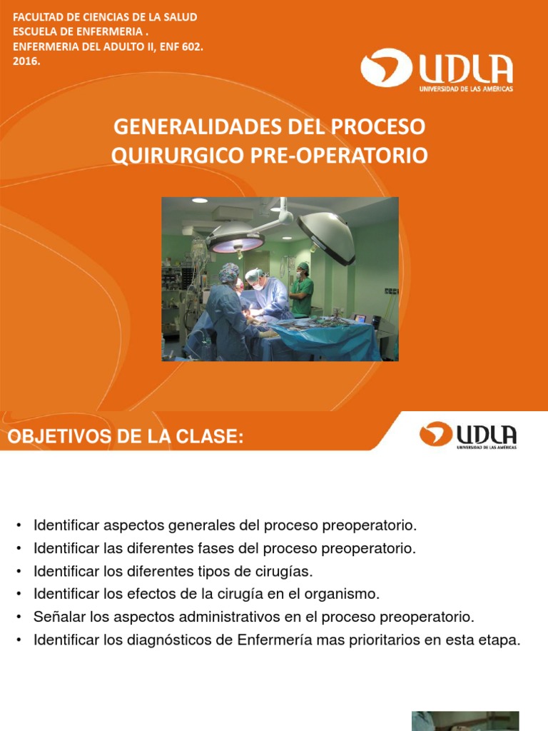 Preoperatorio | PDF | Plaqueta | Cirugía