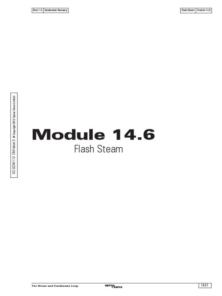 Flash Steam Important Article | PDF | Water Heating | Hvac