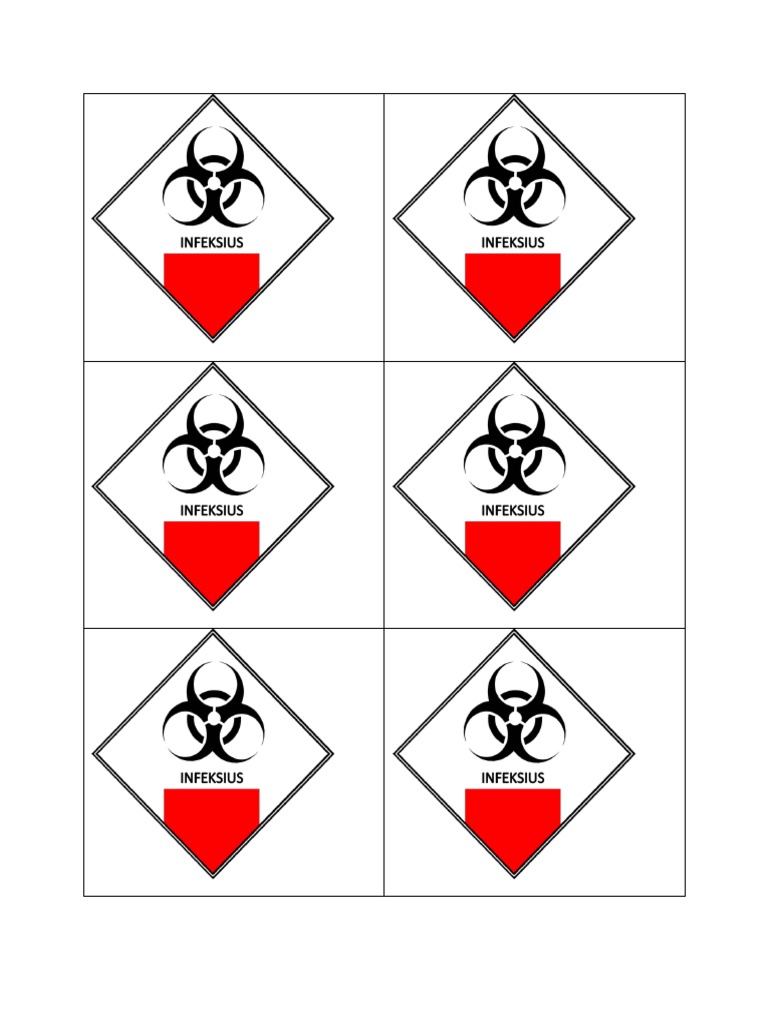 Simbol Limbah Infeksius | PDF
