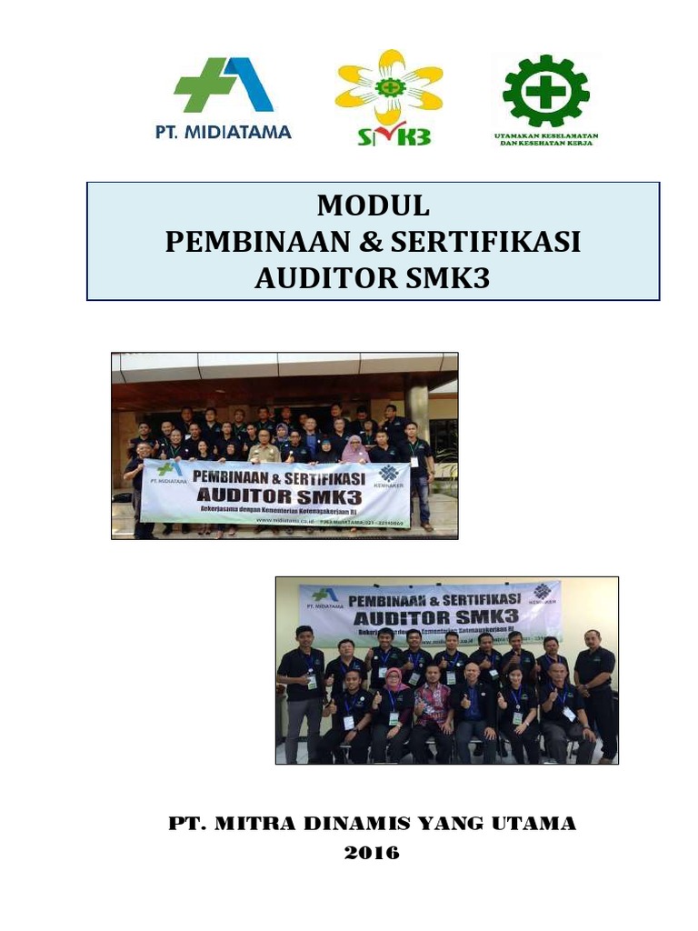 Modul Auditor SMK3 Kemnaker PDF | PDF | Teknologi & Rekayasa