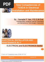 NC2 Reviewer Eim | PDF | Electrical Wiring | Electrical Conductor