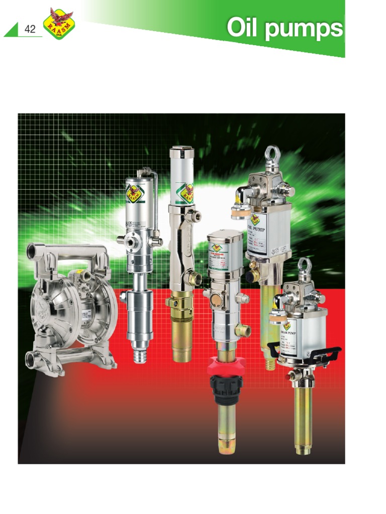 Raasm Catalogue | PDF | Pump | Piston