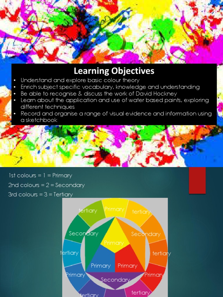 Colour - David Hockney | PDF | Color | Paintings