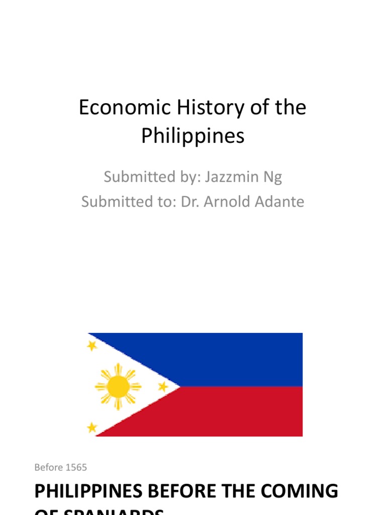 Economic History of The Philippines | PDF | Philippines | Poverty