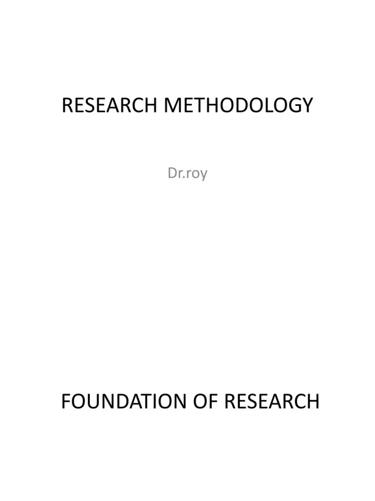 Research Methodology Guide | PDF | Validity (Statistics) | Causality