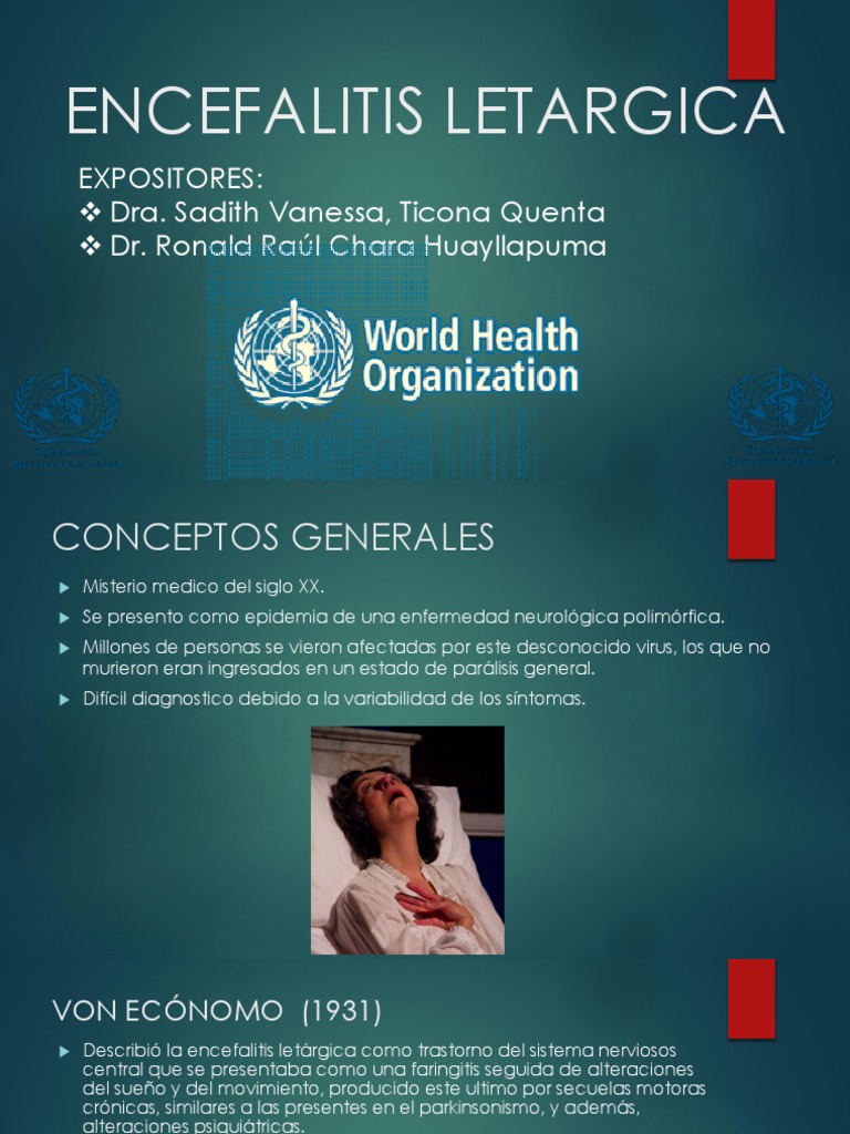 Encefalitis Letargica | PDF | Neurología | Enfermedades y trastornos