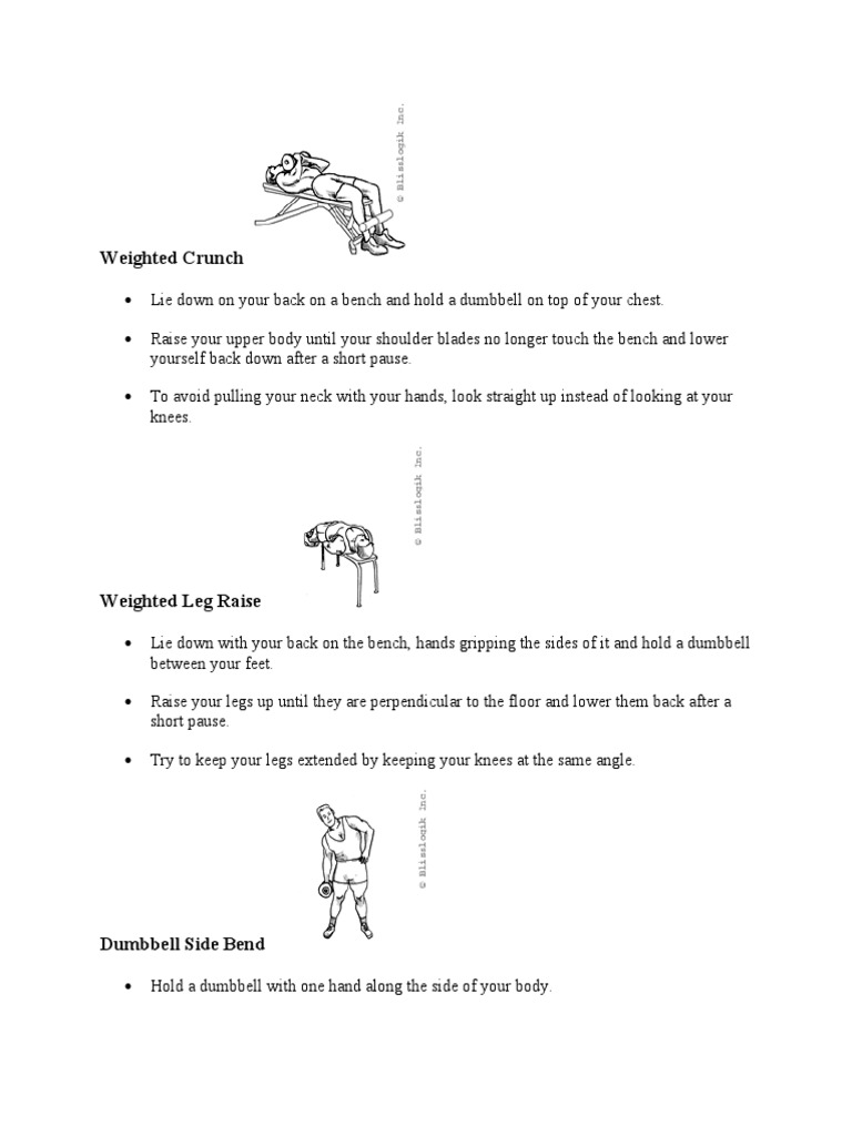 Dumbbell Exercises | PDF | Human Anatomy | Arm
