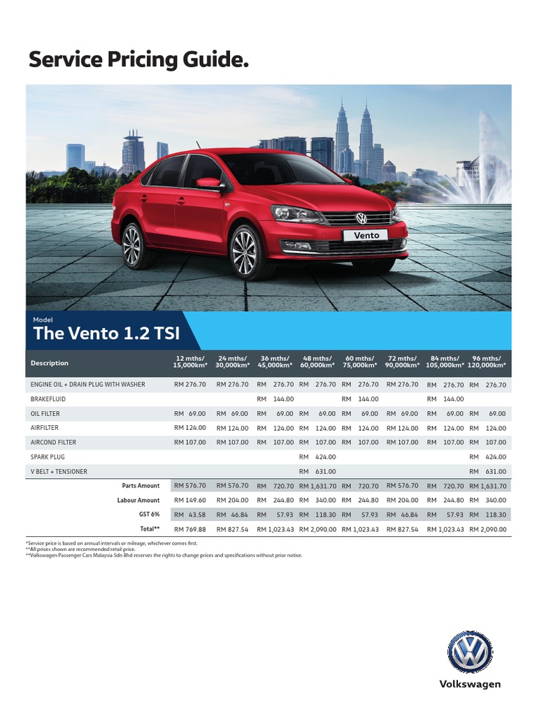 Vento Service | PDF | Volkswagen | Private Transport