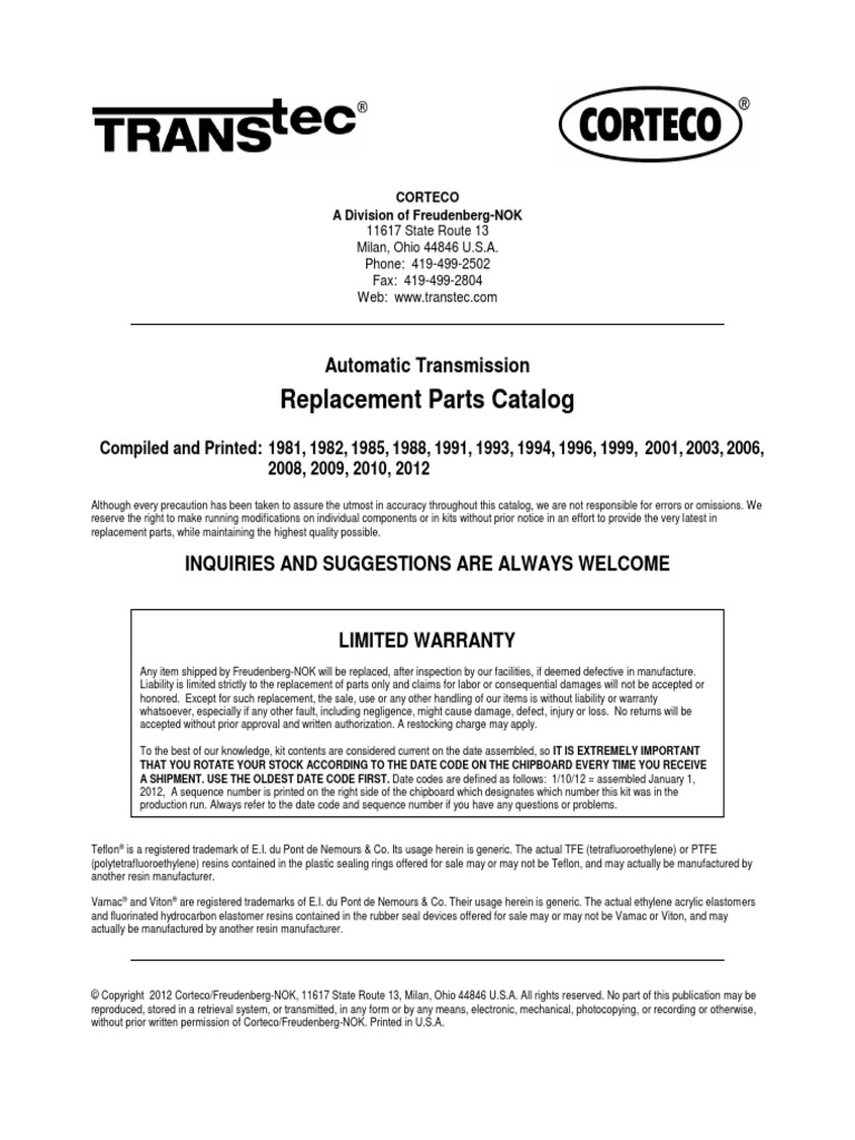 Transtec Catalog PDF | PDF | Motor Vehicle Manufacturers Of Germany | Car